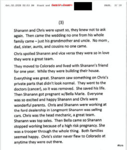 Sandi Rzucek Typed Statement to Detective Baumhover [39th Tranche ...