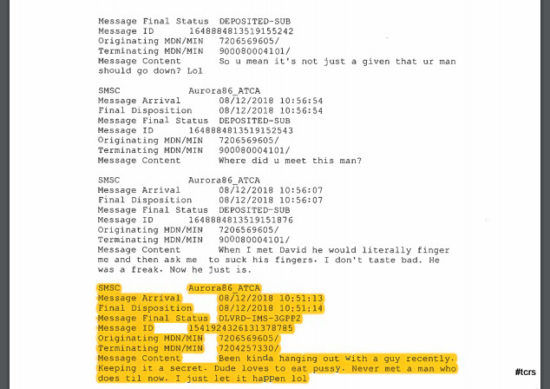 Nichol Kessinger Private Texts with Charlotte Nelson | TRUE CRIME ...