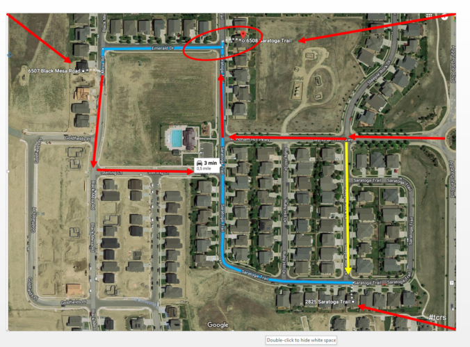 On his way back to the crime scene, Chris Watts first went to look at a ...